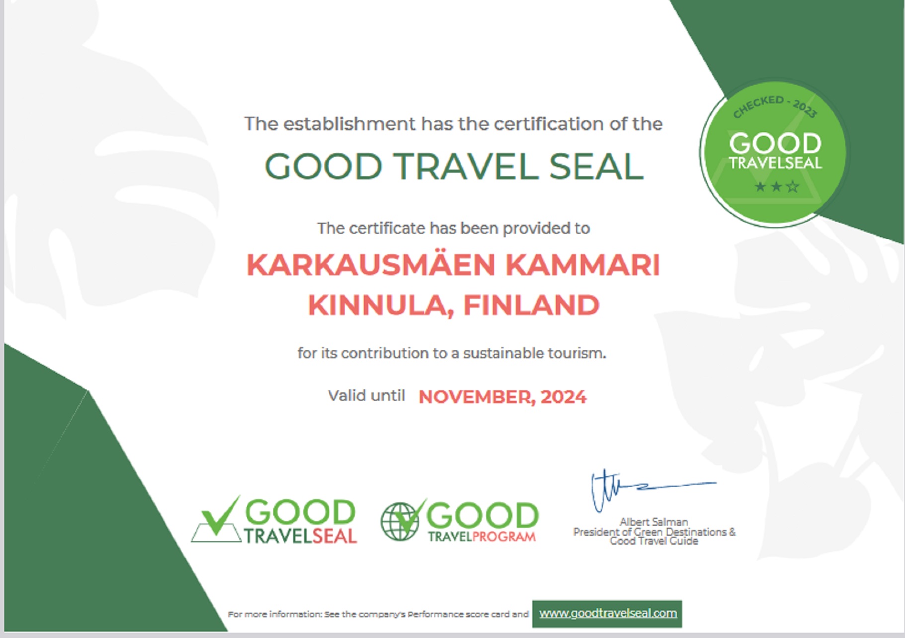 Vastuullisuus - Karkausmäen Kammari